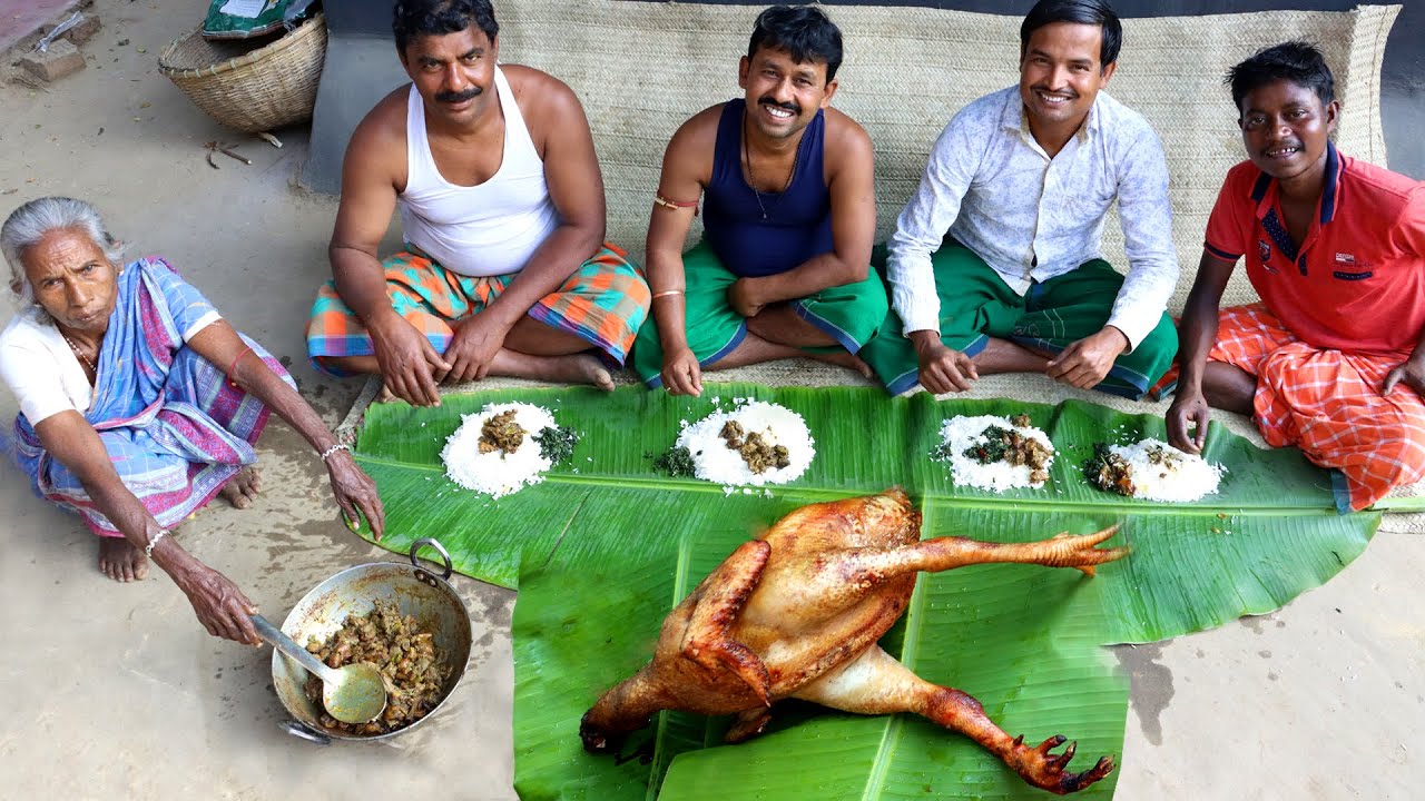 How Chandan Grandmother Cooking Red Country Chicken for us and prepare ...
