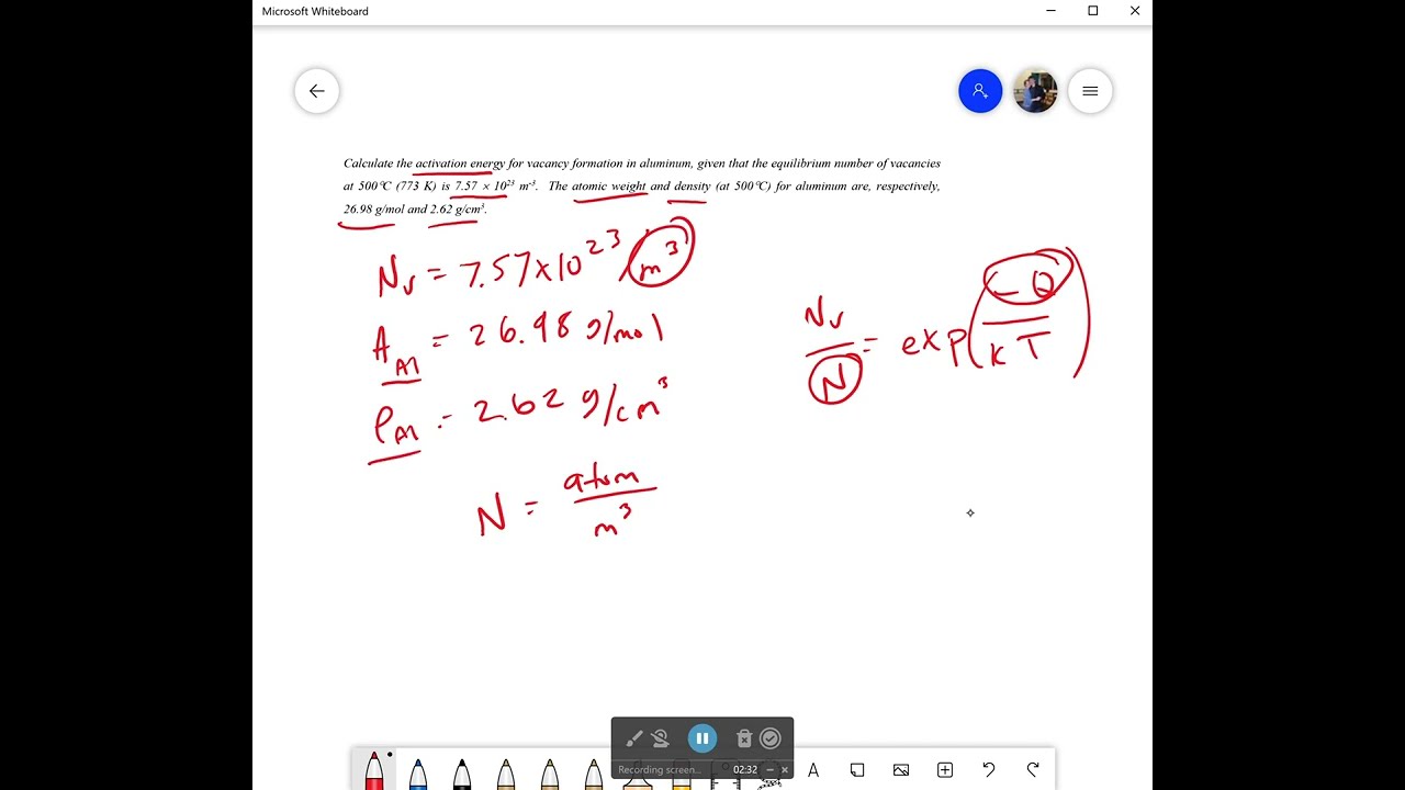 Example: Solving for Activation Energy - YouTube