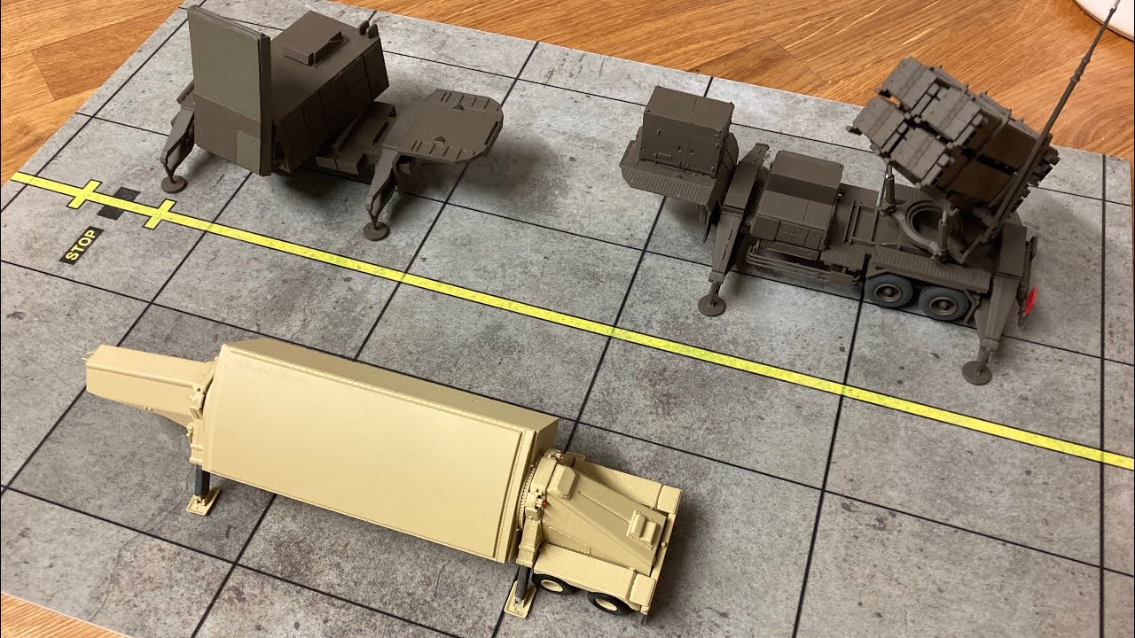 Top Tier Radar. Trumpeter 1/72 AN/TPY-2 X-Band Long Range Radar. THAAD ...