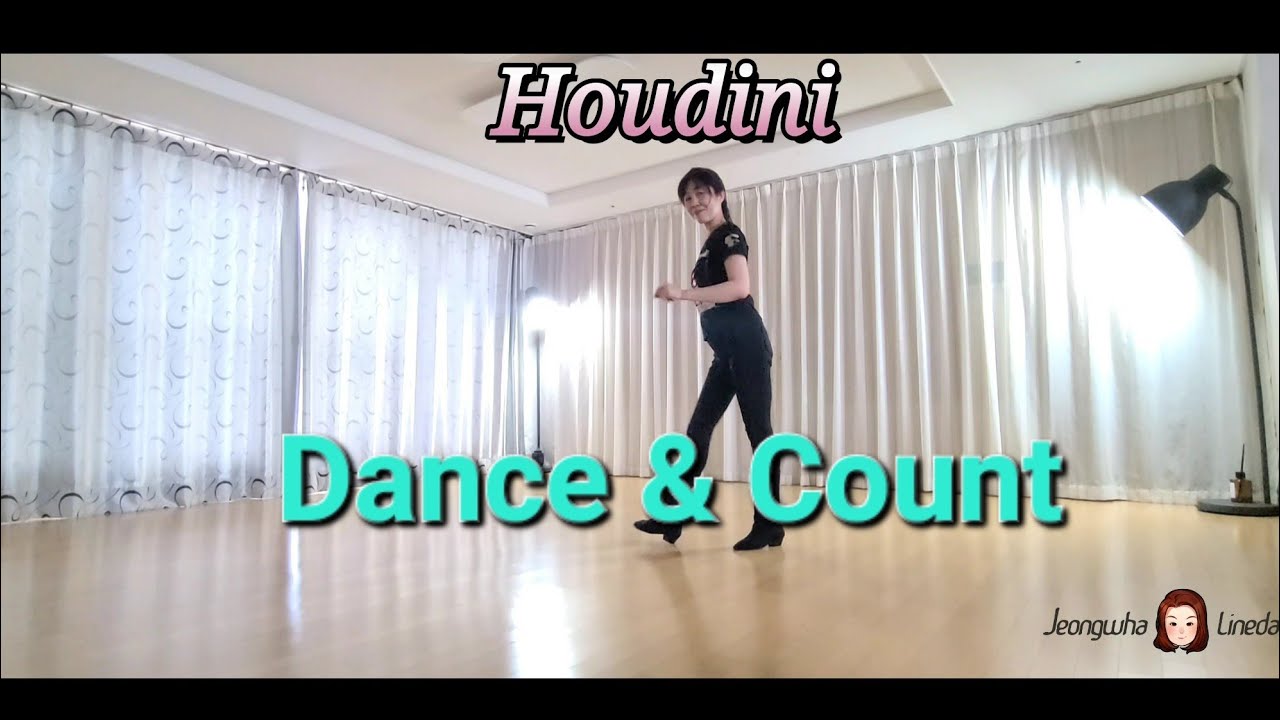 Houdini 후디니 |Linedance| Dance & Count 정화라인댄스 - YouTube