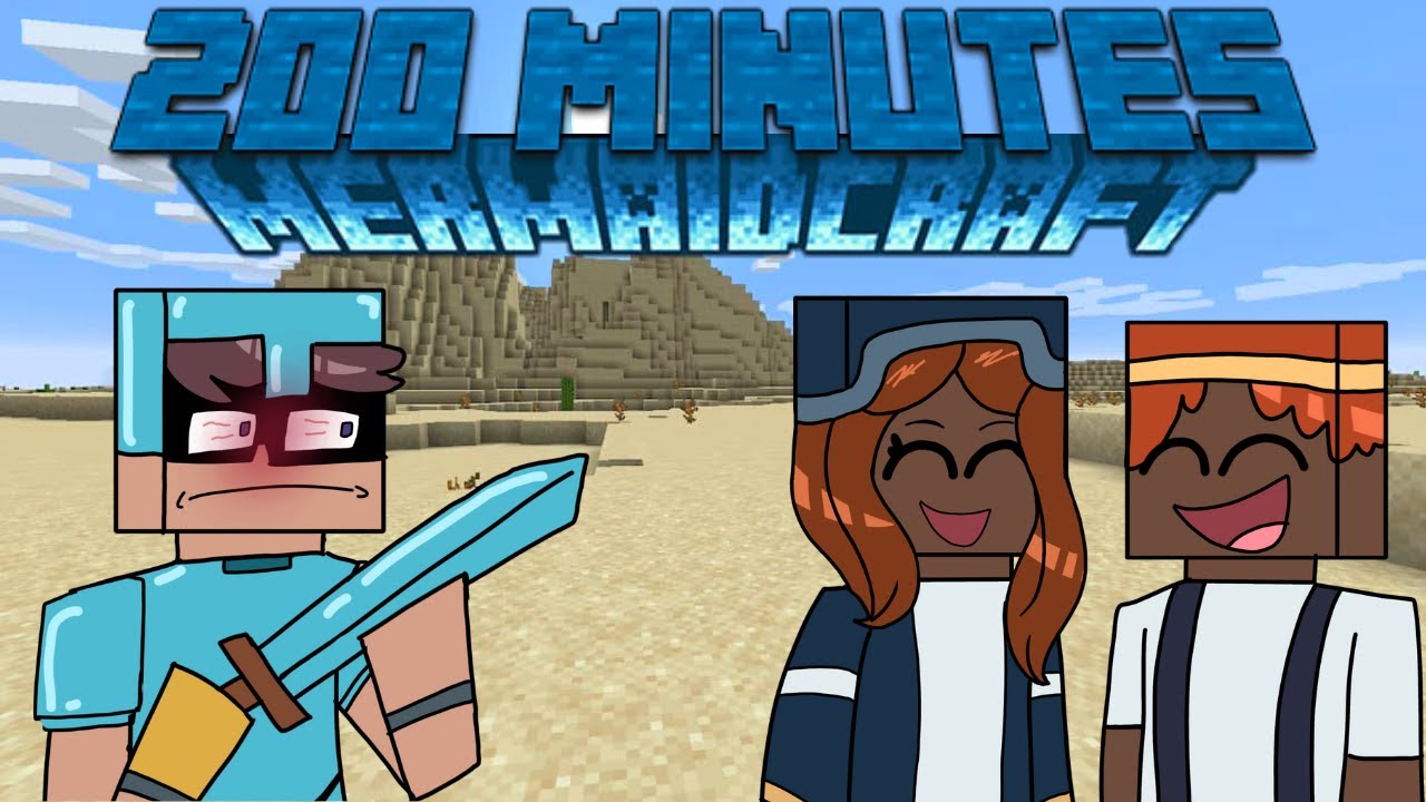 200 Minutes As A Merman In Minecraft (Sort Of) - YouTube