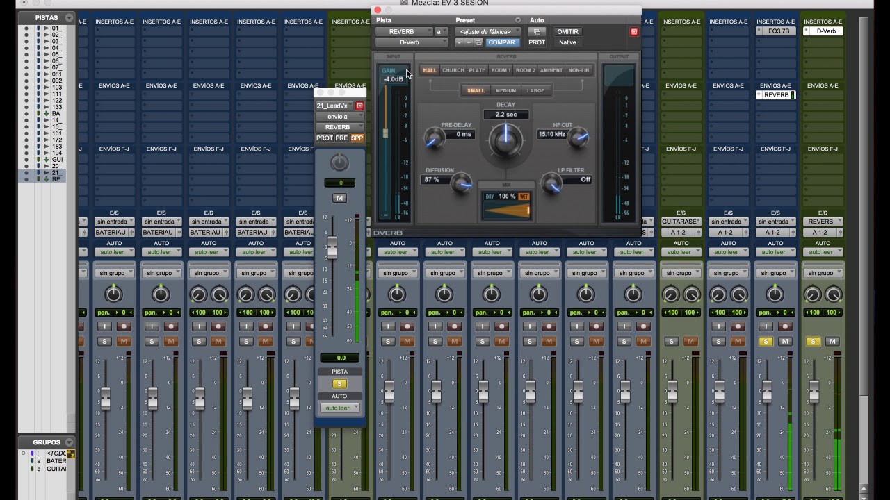 COMO INSERTAR REVERB Y DELAY PROTOOLS - YouTube