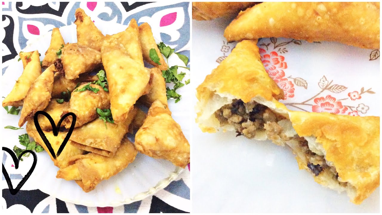 طريقة عمل سمبوسك تقعد معاكي وقت وتفضل مقرمشه - YouTube