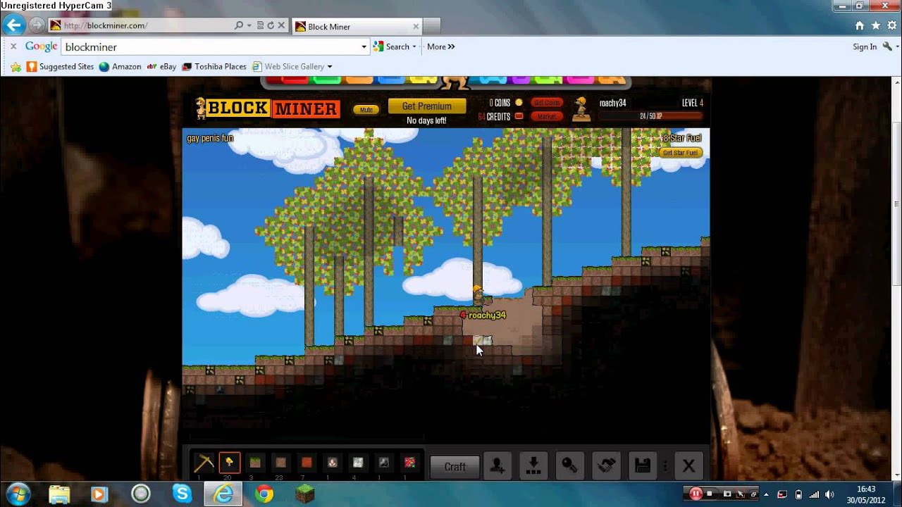 BLOCK MINER PART 1 - YouTube