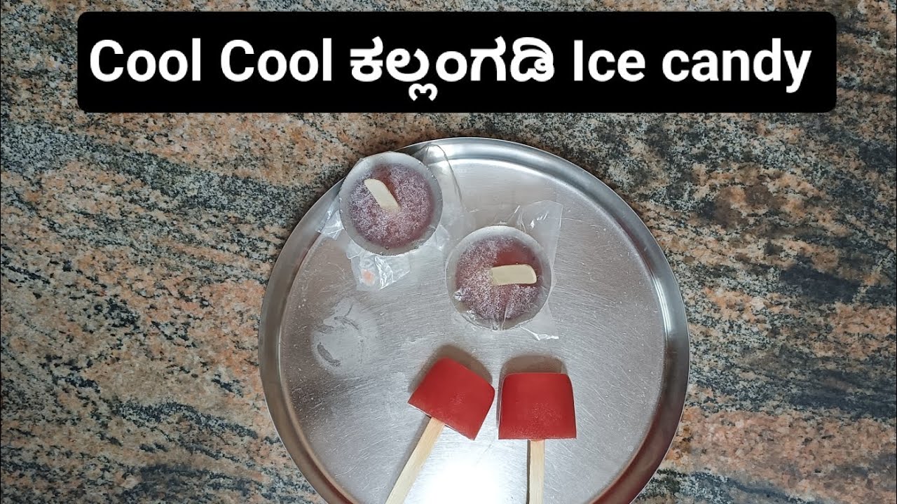 Recipe -1 Summer special watermelon ice candy 🍉 ಕಲ್ಲಂಗಡಿ icecandy - YouTube