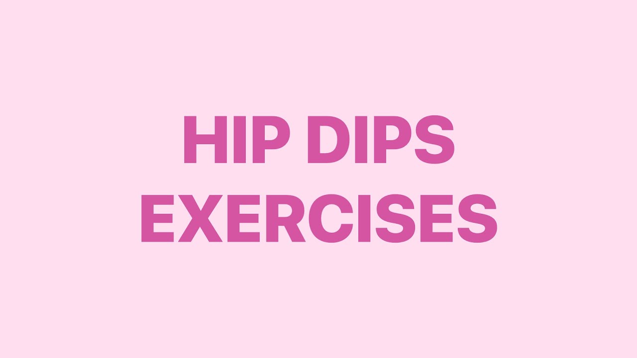 3MIN HIP DIPS EXERCISES//FIX HIP DIPS//HIP DIP WORKOUT - YouTube