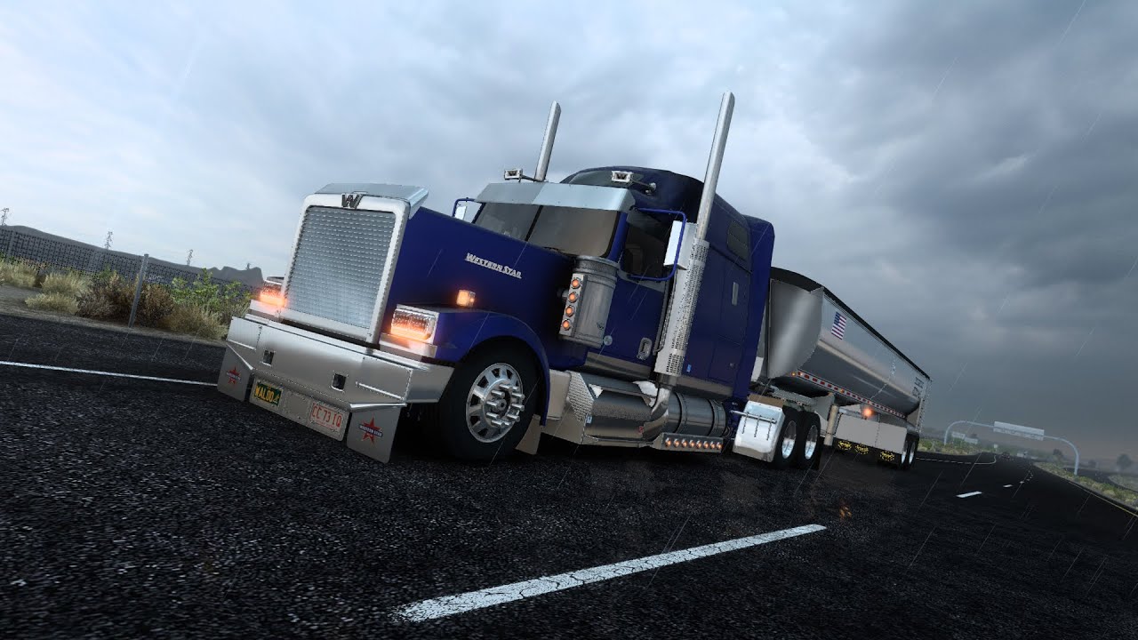 Blade's Western Star 4900EX LowMax hauling sand to Nogales #278 ATS ...