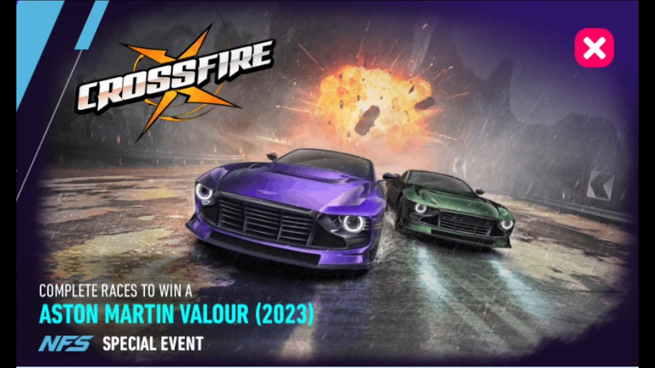 NFS No Limits | NFSNL | Crossfire | Aston Martin Valour (2023 ...