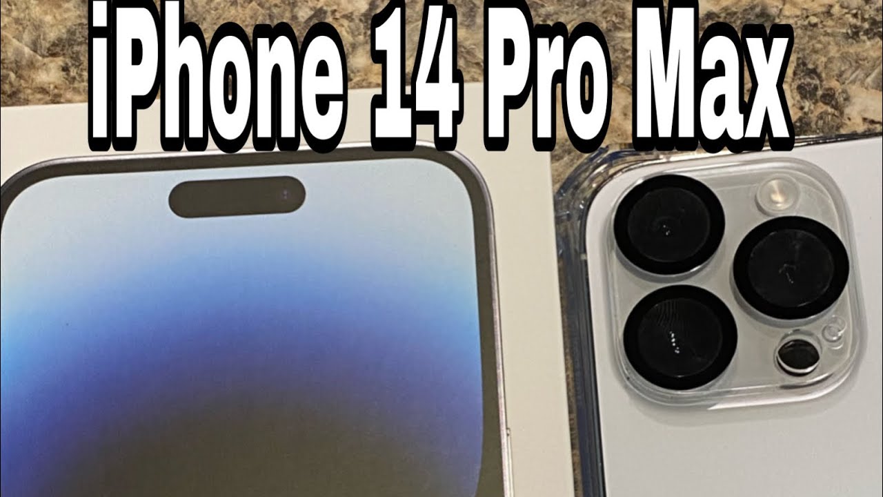White / Silver IPhone 14 Pro Max - Unboxing - YouTube