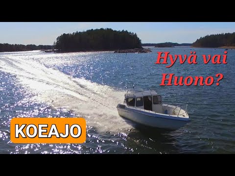 TG 19 Sportfisher + Yamaha 80hp. KOEAJO ja ESITTELY