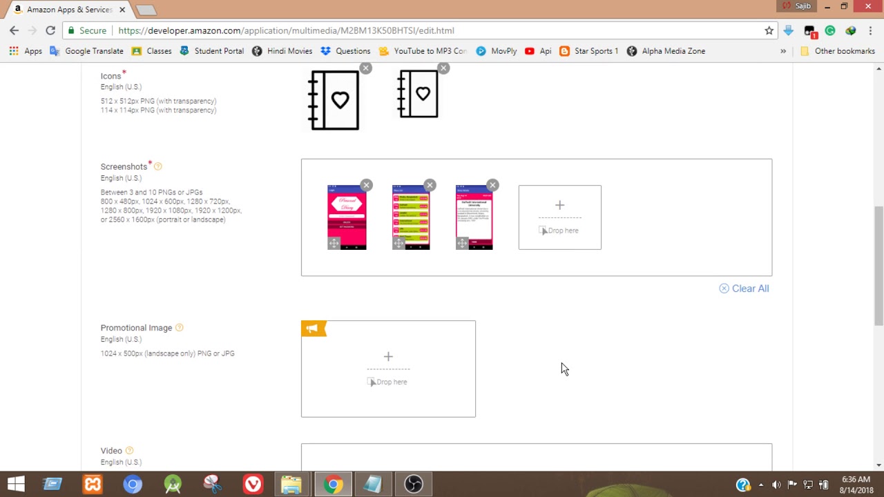 How to upload an application to Amazon App Store - YouTube