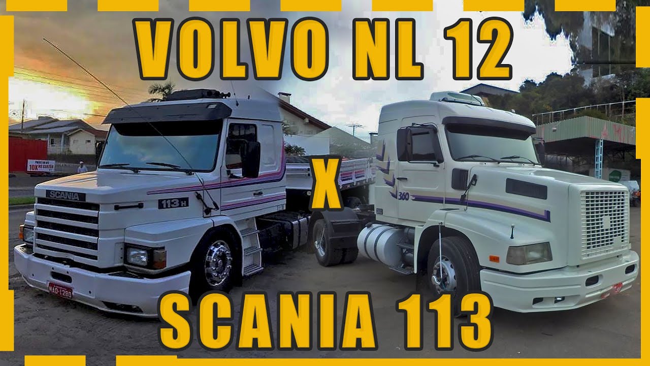 SCANIA 113 X VOLVO NL12 EDC | QUAL CAMINHÃO É MELHOR? - YouTube