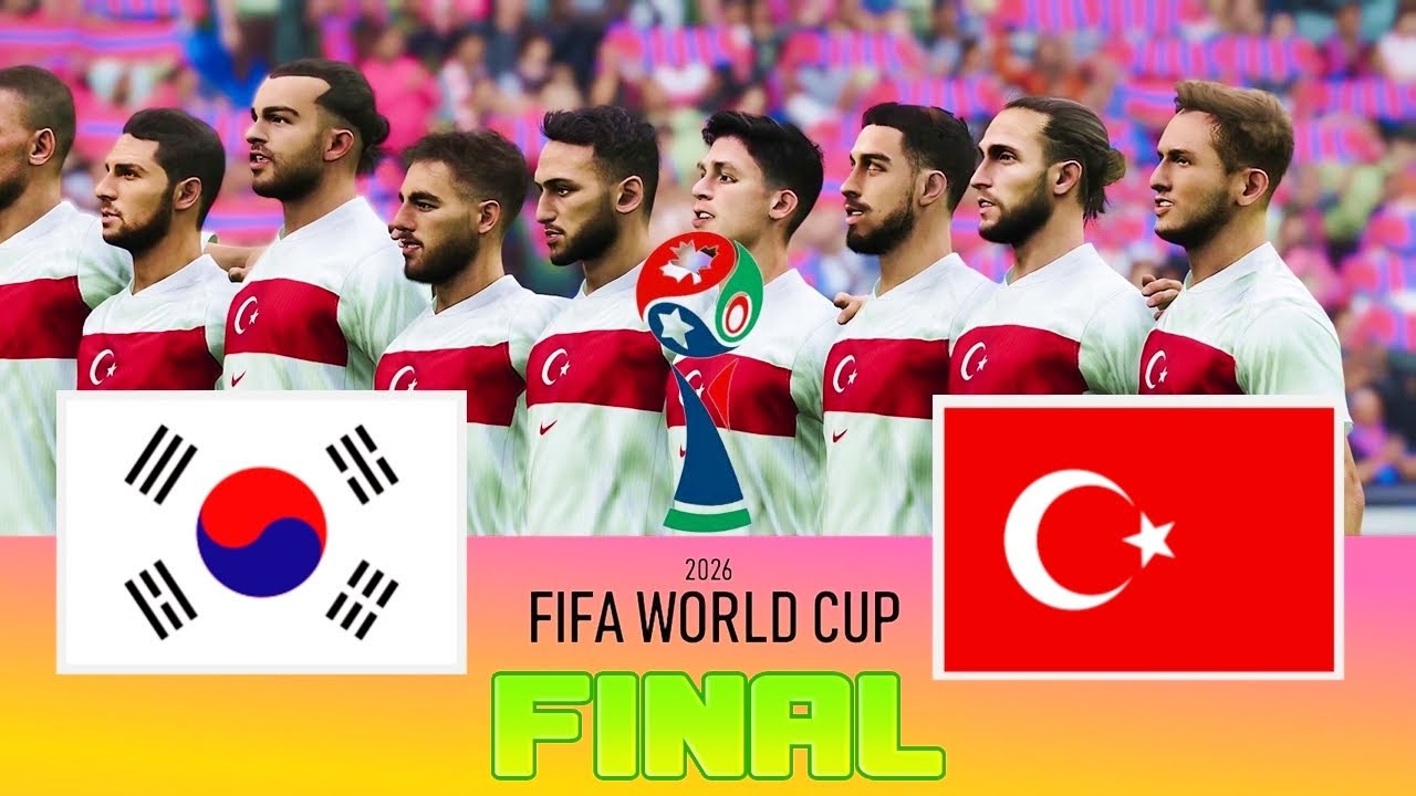 SOUTH KOREA vs TURKEY - Final FIFA World Cup 2026 | Full Match All Goals | Football Match - YouTube