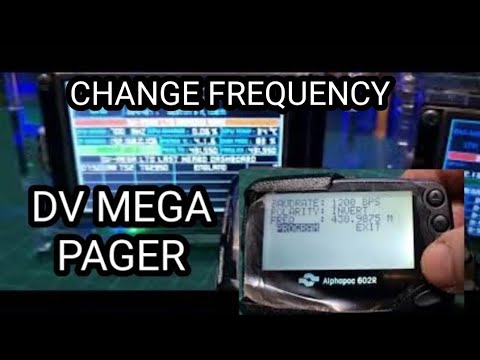 DV MEGA ,GENESIS HOTSPOT CHANGE POCSAG FREQUENCY - YouTube