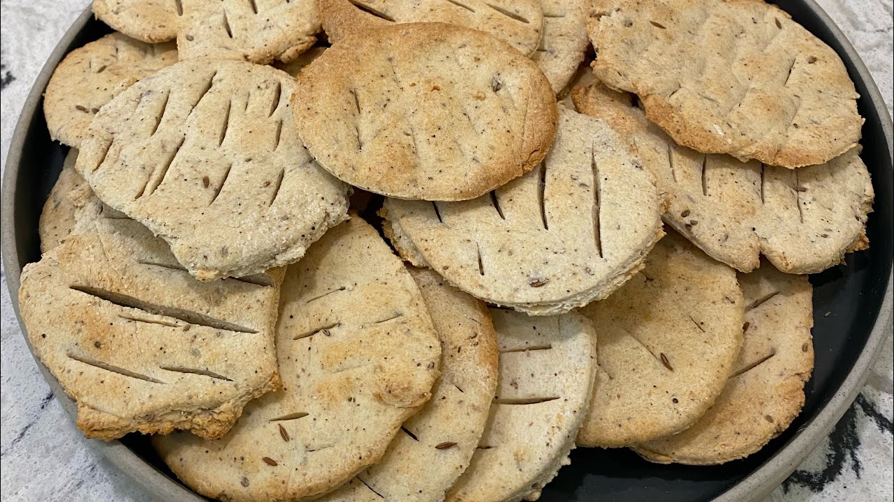 Healthy Khari Puri/Farsi Puri | Air fryer Recipe | Indian Snacks ...