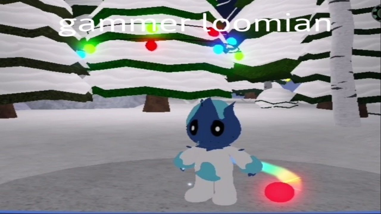 RAINBOW WISP GAMMA XMAS CRAYTAL! |-Loomian legacy rare finds - YouTube