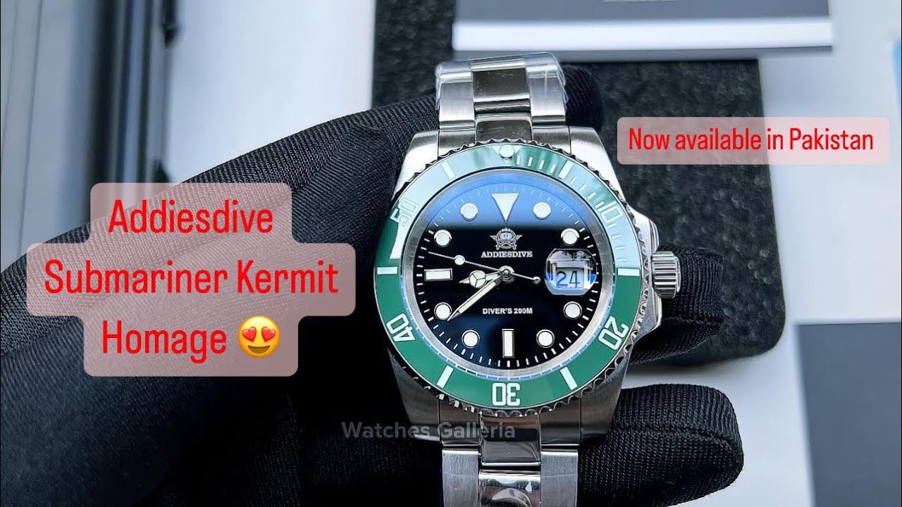 Addiesdive MYH32QZ Submariner Watch | Addiesdive Watch | Submariner ...