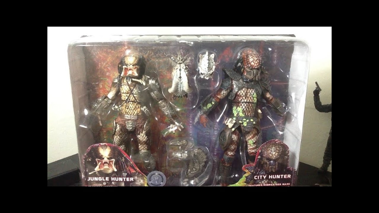 NECA Predator 2-Pack Jungle Hunter & BD City Hunter (Toys "R" Us ...