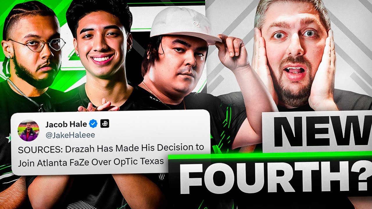 DRAZAH TO FAZE! OPTIC'S NEW FOURTH? | 2023 Rostermania Update - YouTube