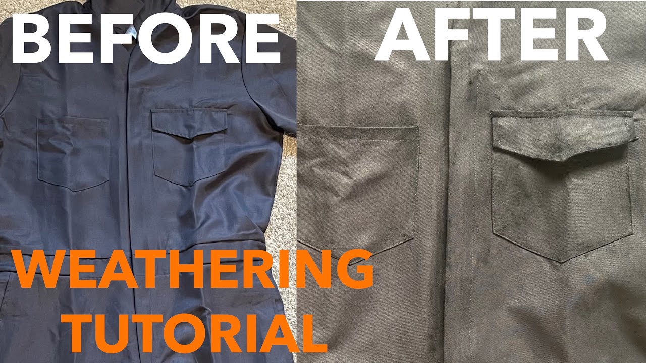 TOTS Halloween 2018 Coveralls Weathering Tutorial - YouTube