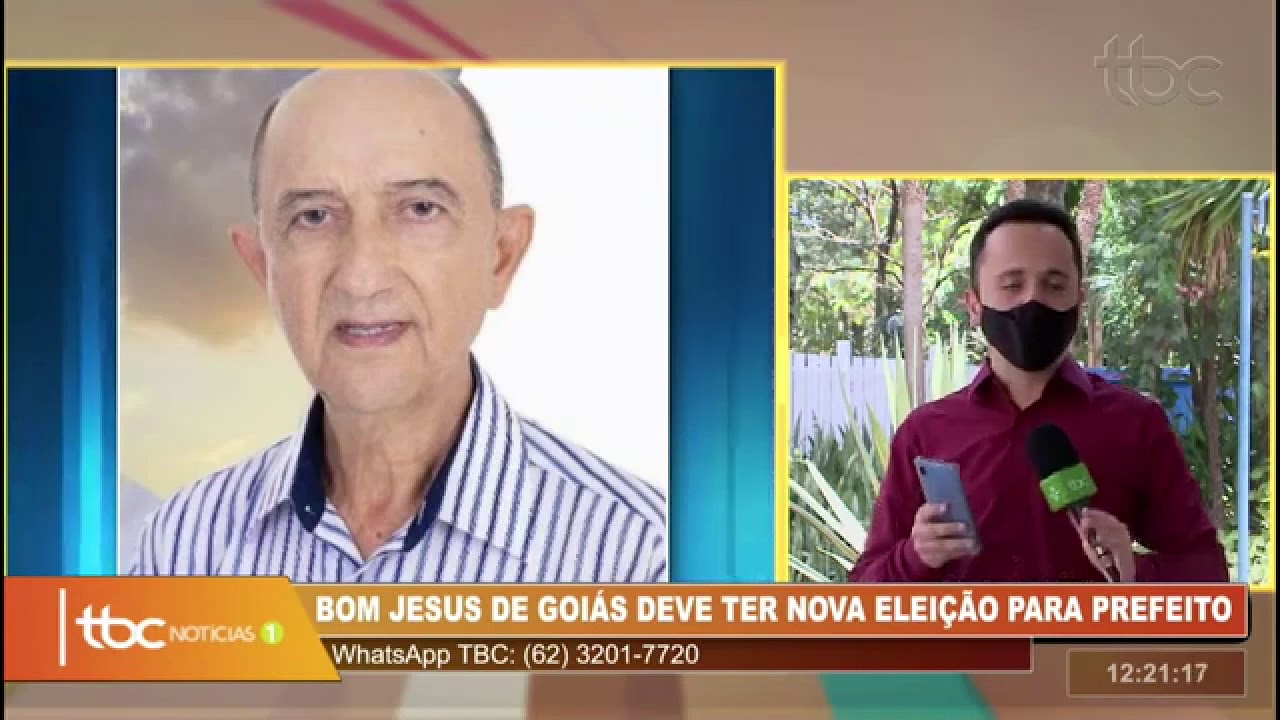 BOM JESUS DE GOIÁS DEVE TER NOVA ELEIÇÃO PARA PREFEITO, DEVIDO À ...