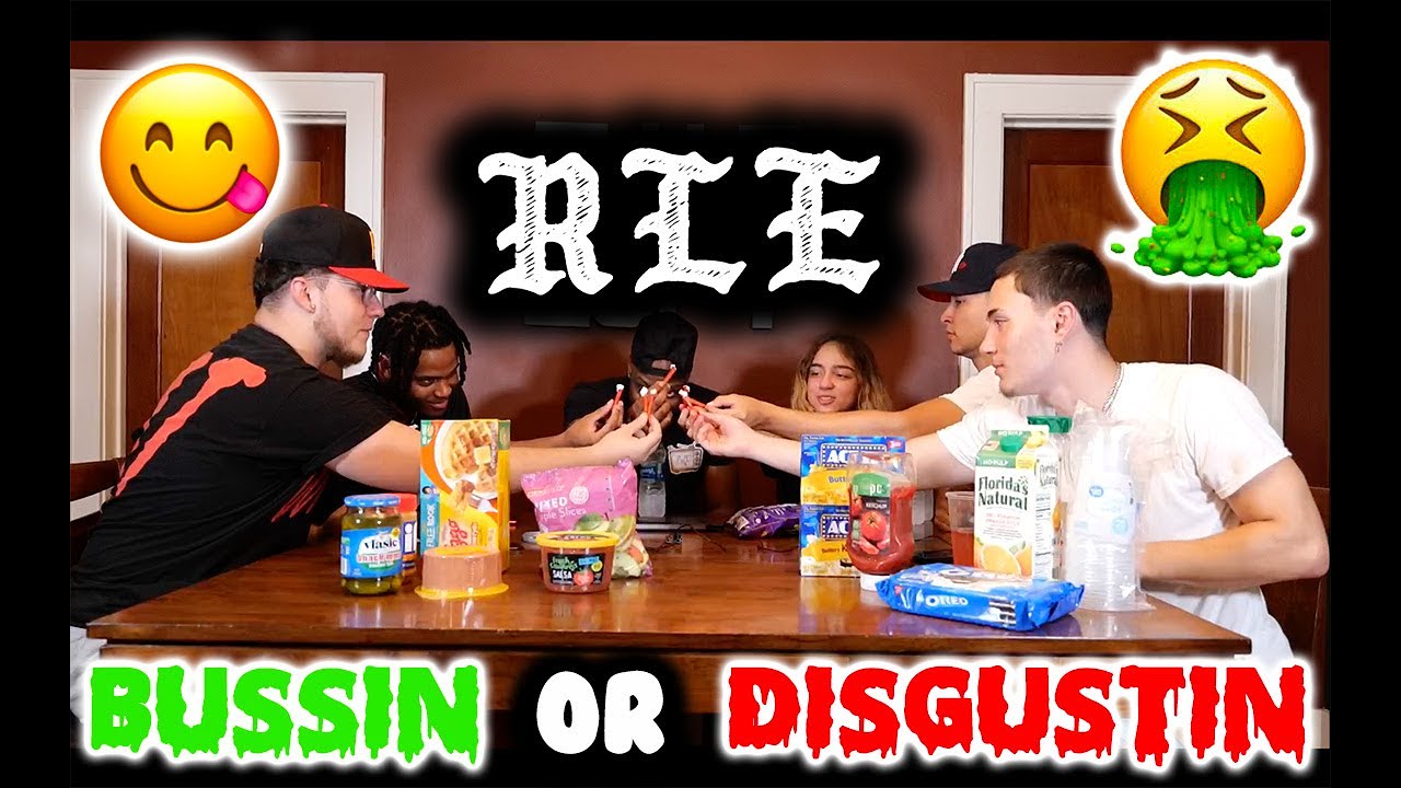 Rle Bussin 😋 Or Disgustin 🤮 Trying Weird Pregnancy Cravings ‼️ Youtube