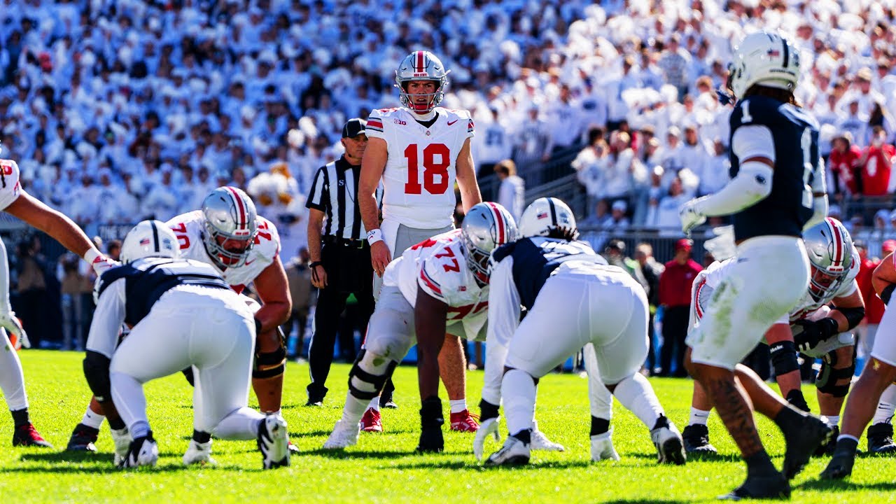 Full Ohio State Buckeyes vs. Penn State Nittany Lions 2024 Week 10 ...