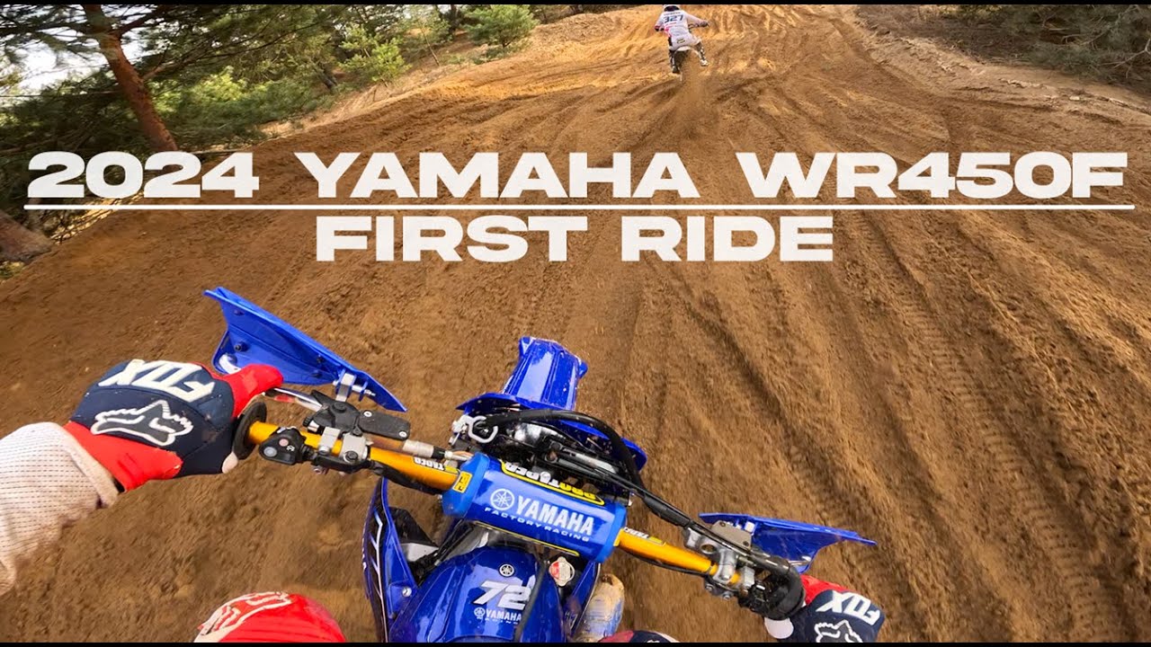 2024 YAMAHA WR450F - FIRST RIDE - YouTube