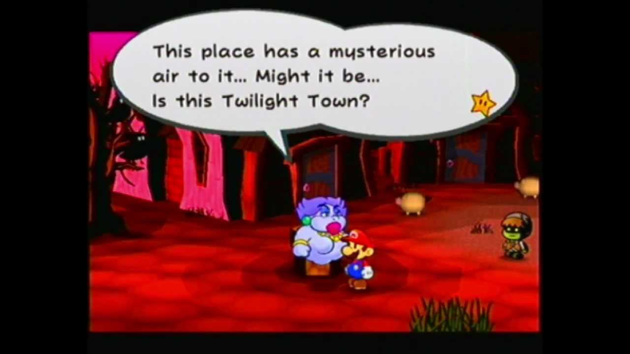 Paper Mario: TTYD - 83 - Chapter 4 (Start) - Twilight Town - YouTube