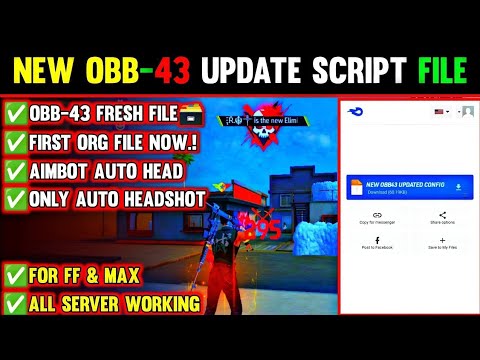 Ob43 Auto headshot config file free fire aimbot+aimlock | Headshot config file free fire max ...