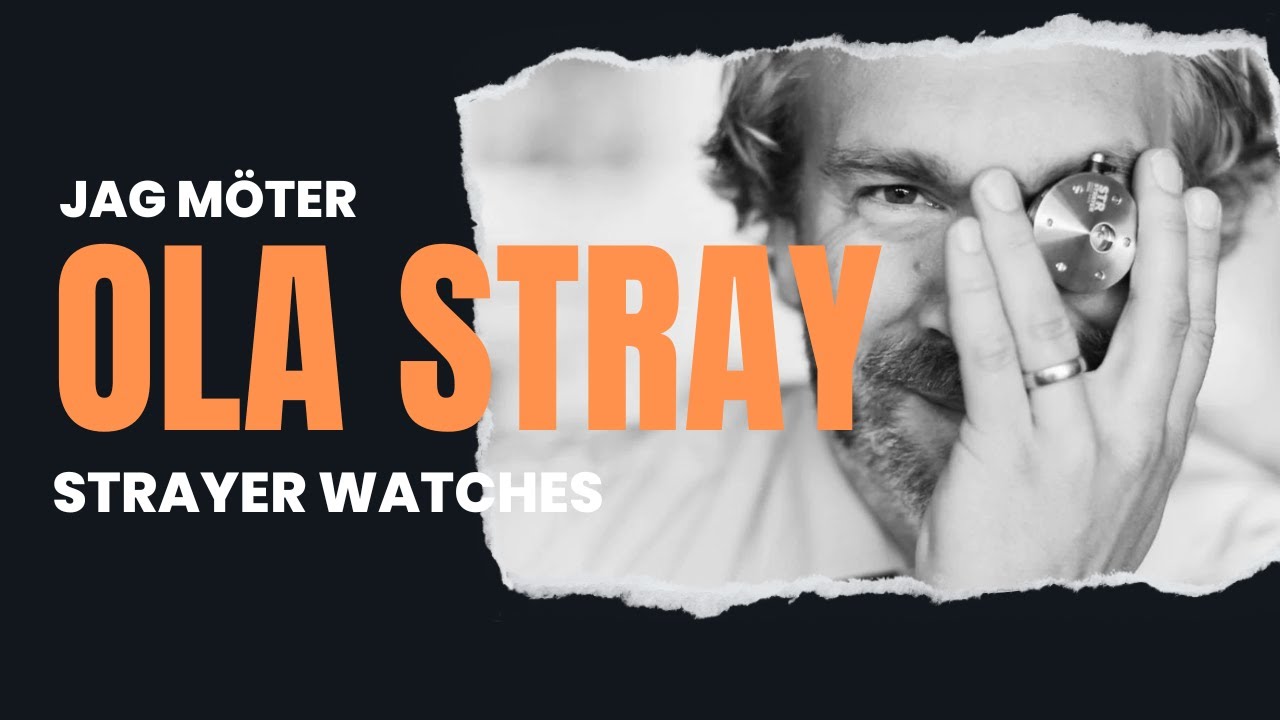 Jag möter Ola Stray (Strayer watches) och snackar klockor - YouTube