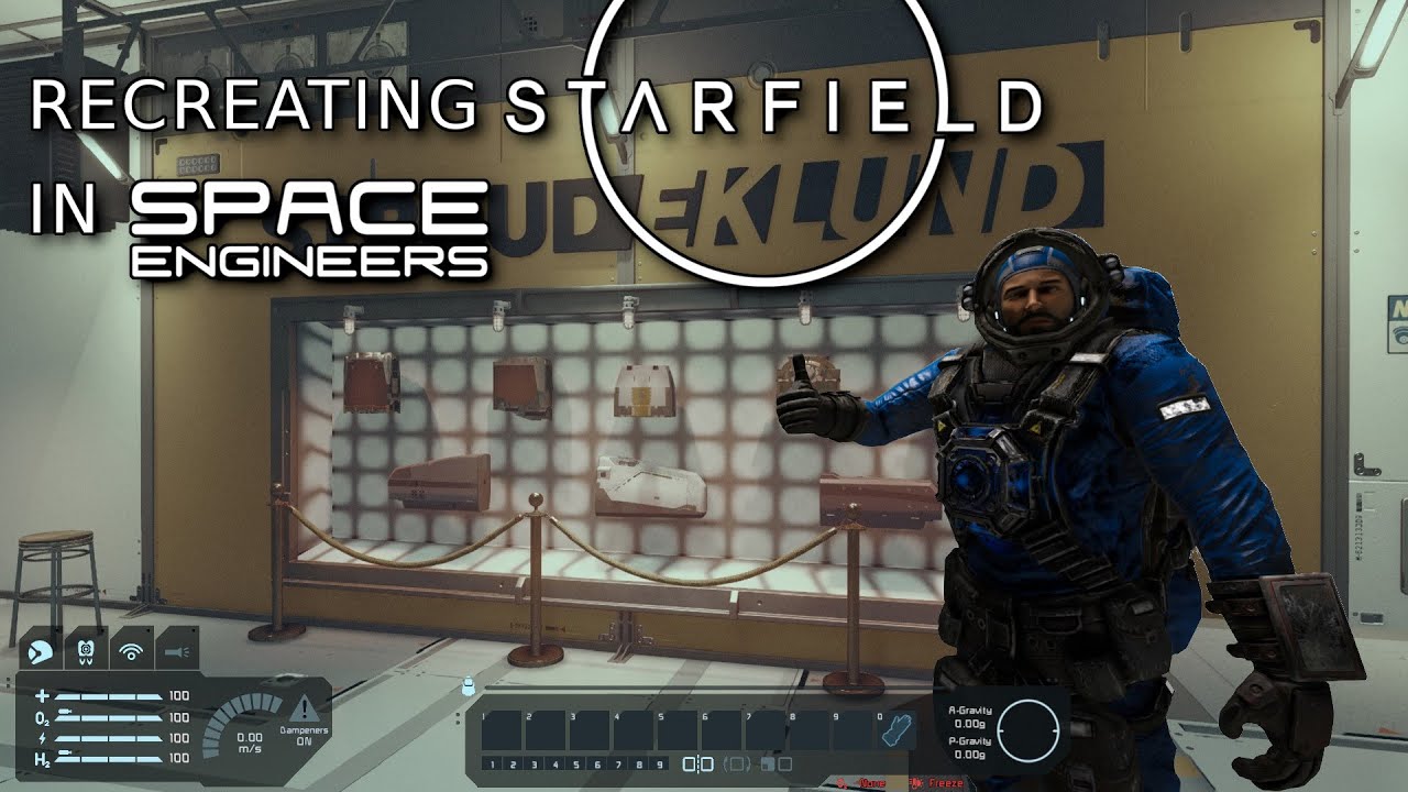 Brining STARFIELD ship modules to SPACE ENGINEERS! - YouTube