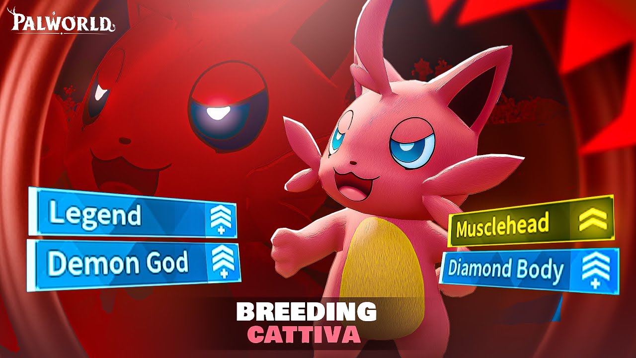 I BREED STRONGEST CATTIVA IN PALWORLD - YouTube