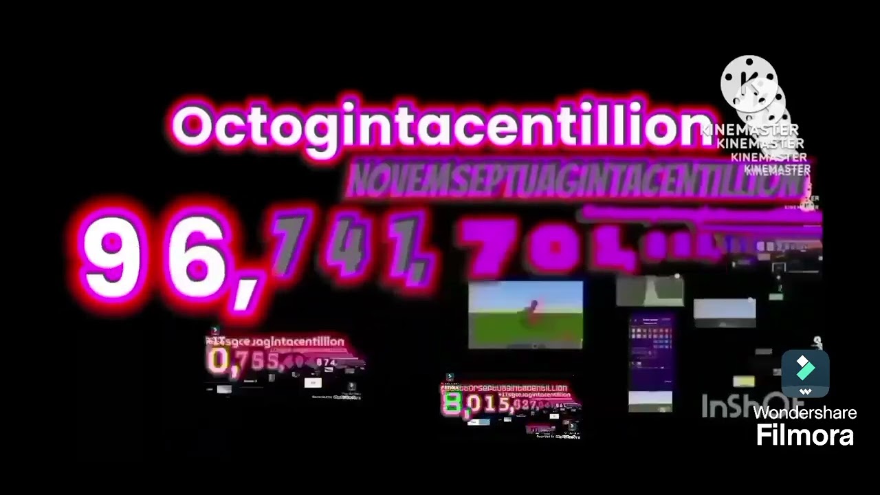 Numbers 1 to 1Duooctogintacentillion (182/200) Ducentillion - YouTube