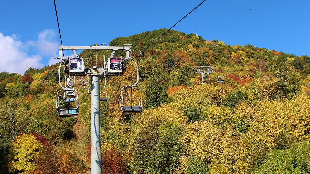 Tsaghkadzor Ropeway Ride In Fall | HD - YouTube