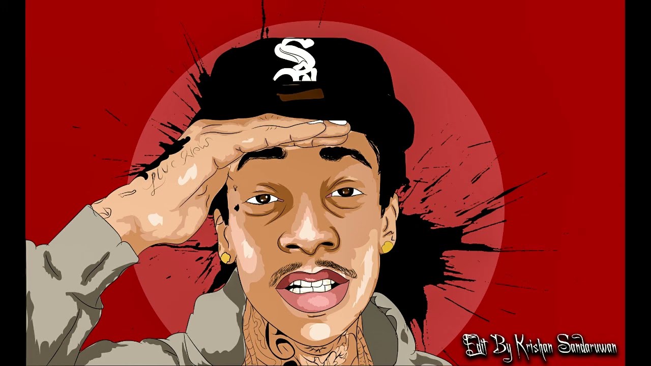 Wiz Khalifa Cartoon Art YourSelf Adobe illustrator 2020 tutorials - YouTube