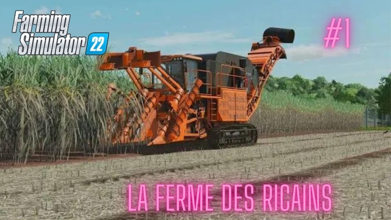 Gros chantier de canne a sucre - La ferme des ricain #1 - YouTube