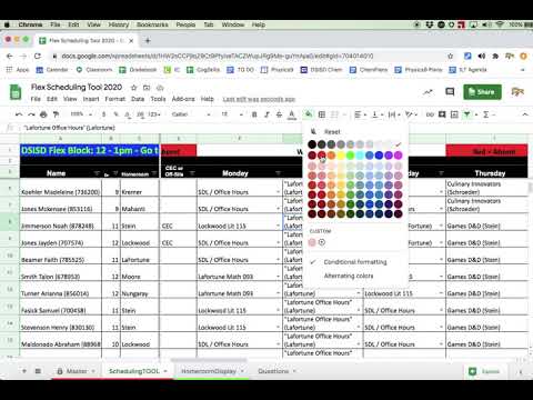 How To Use The Masterful Flex Spreadsheet - YouTube