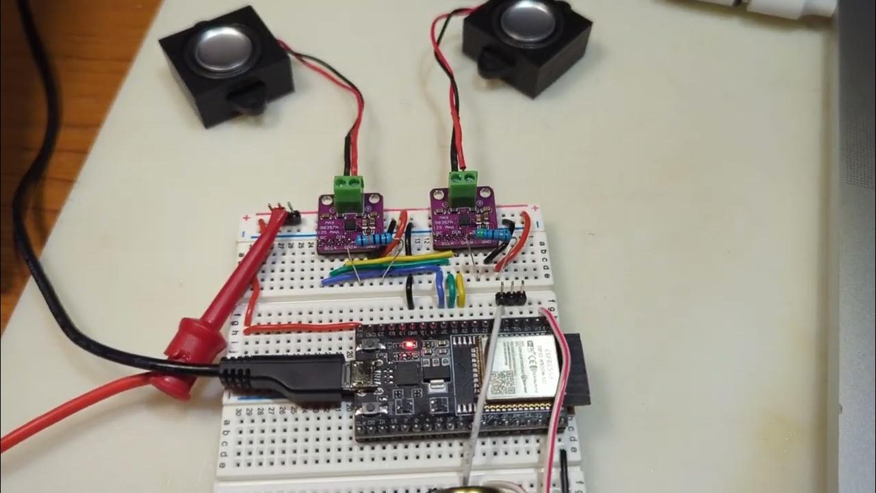 ESP32 I2S stereo audio player for internet radio streaming via WiFi (Part 2) - YouTube
