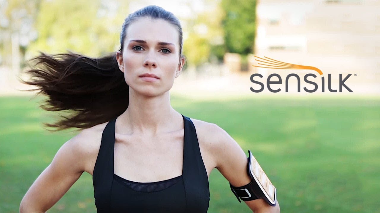 Sensilk Smart Workout Clothing and Monitoring App for Athletes - YouTube