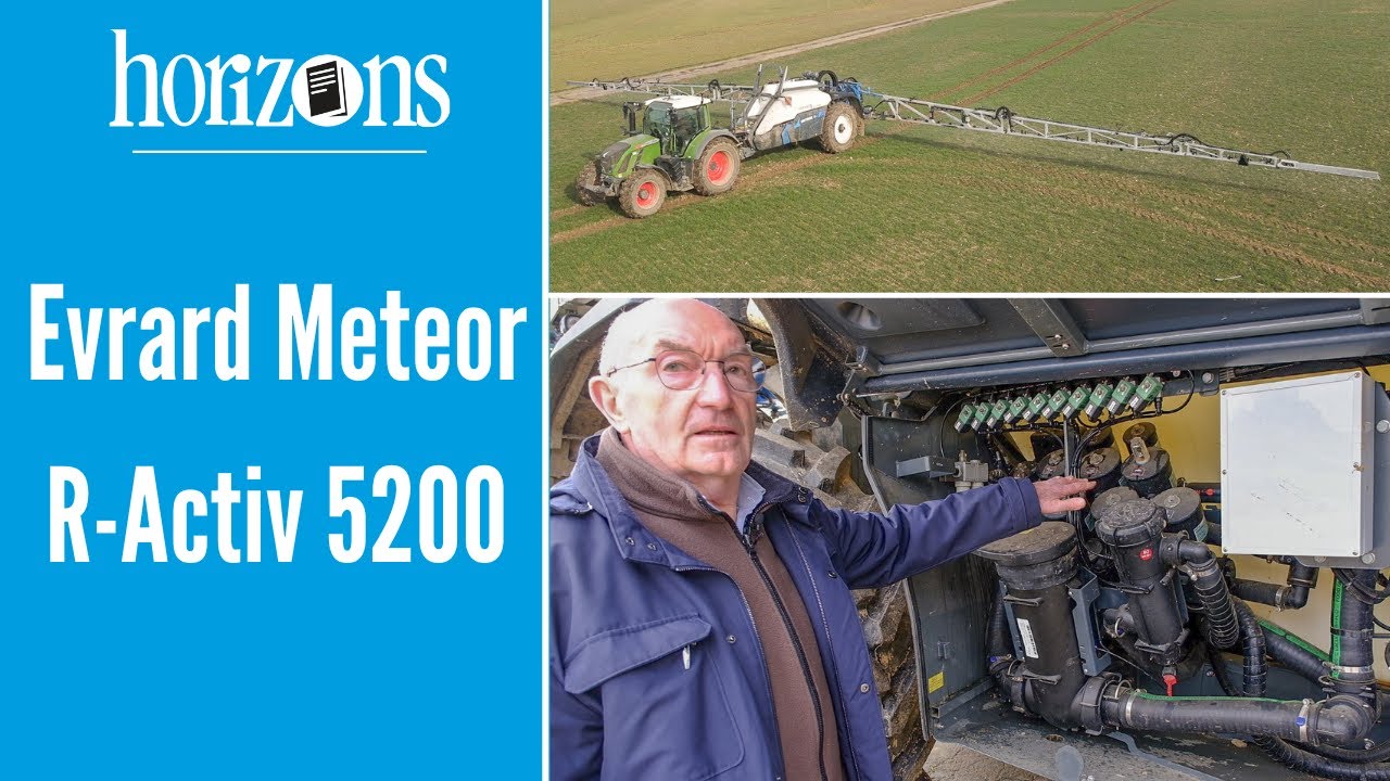 Evrard Meteor R-Activ : un circuit de pulvérisation plus compact et ...