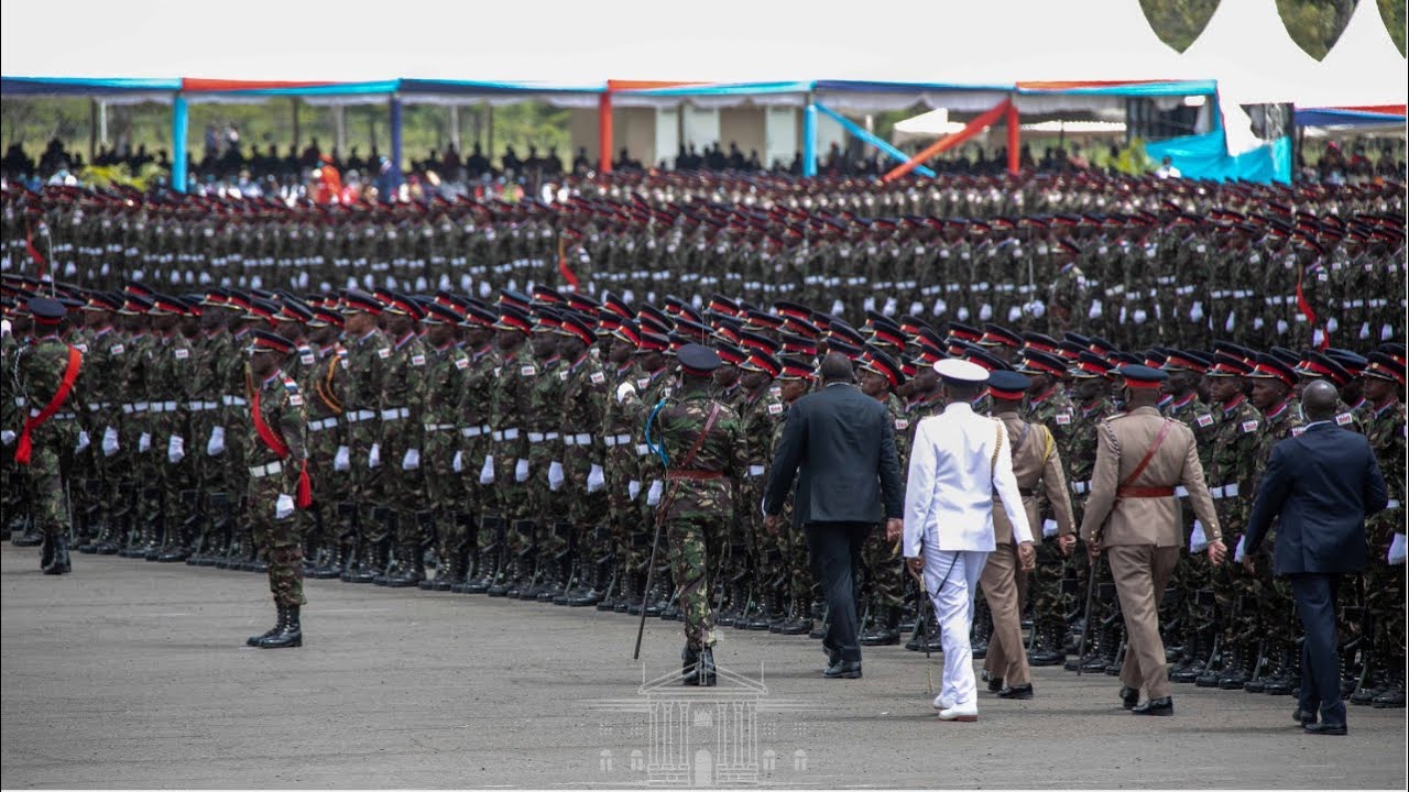 SEE WHAT HAPPENED AS PRESIDENT UHURU PRESIDED OVER KDF PASS OUT PARADE ...