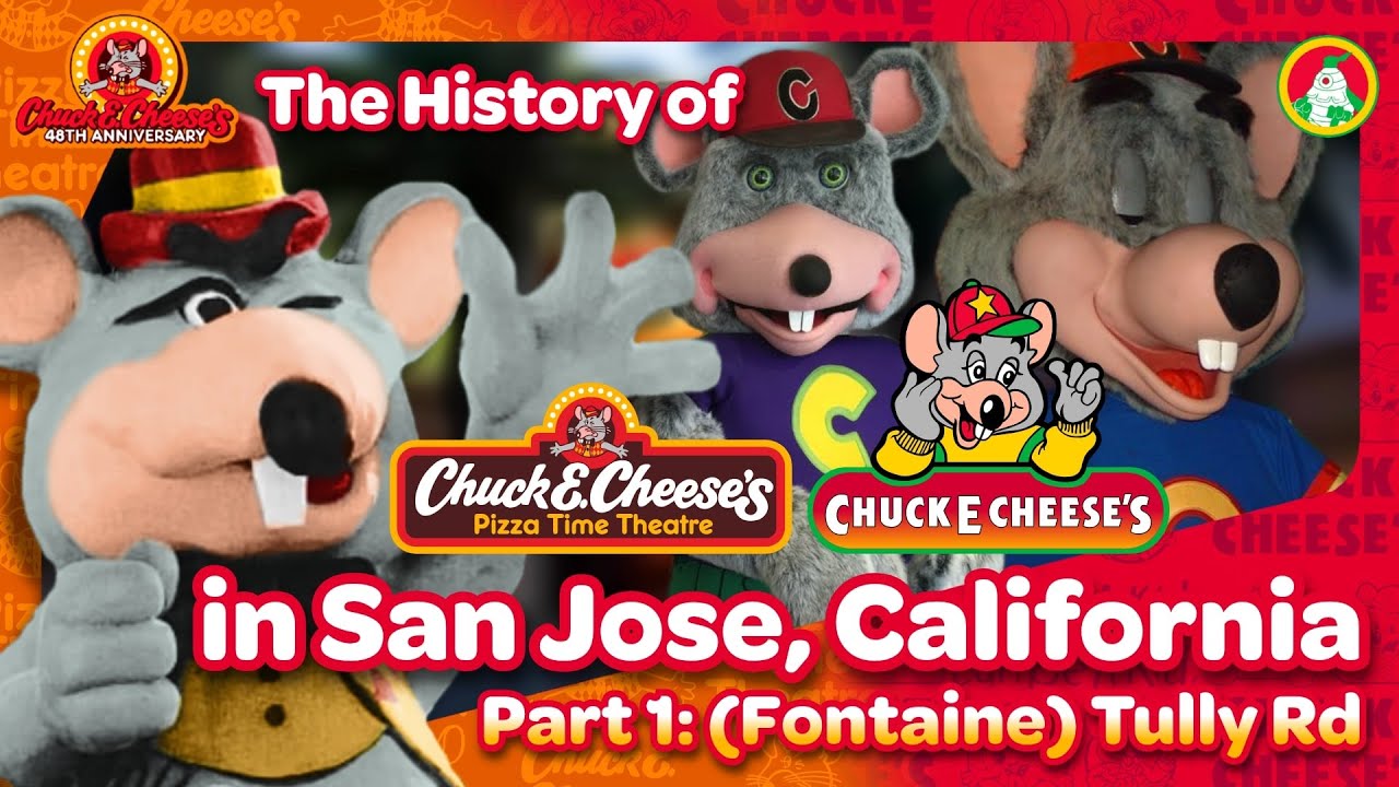 The History of Chuck E. Cheese at the Tully Road Location - YouTube