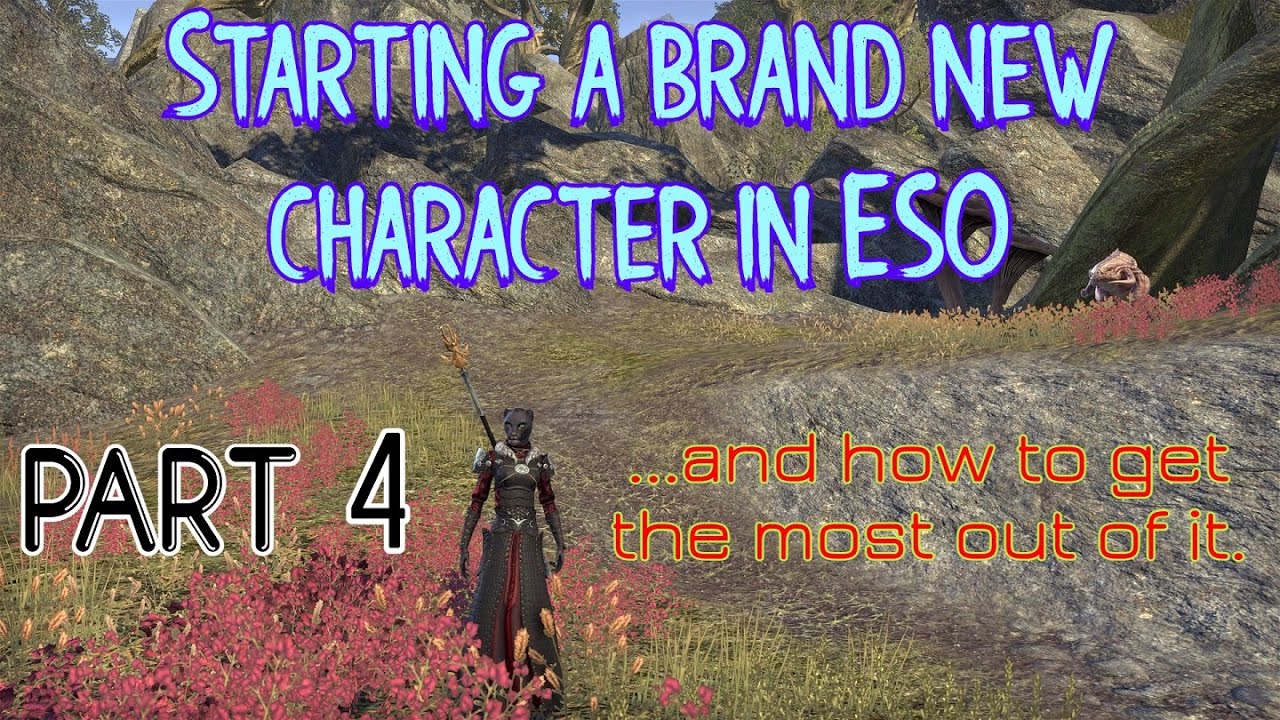 ESO Starting a new character - PART 4 (or how to finally be able to use ...
