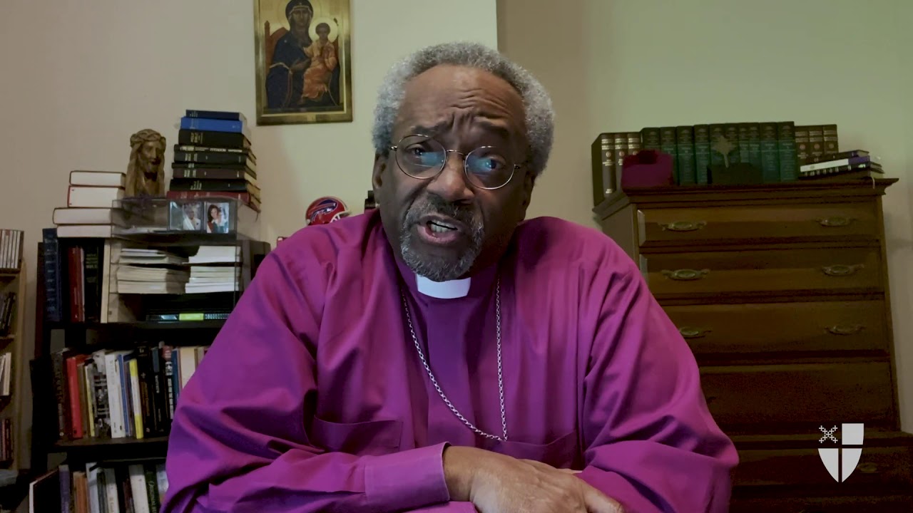 Presiding Bishop Michael B. Curry greetings to Corps - YouTube