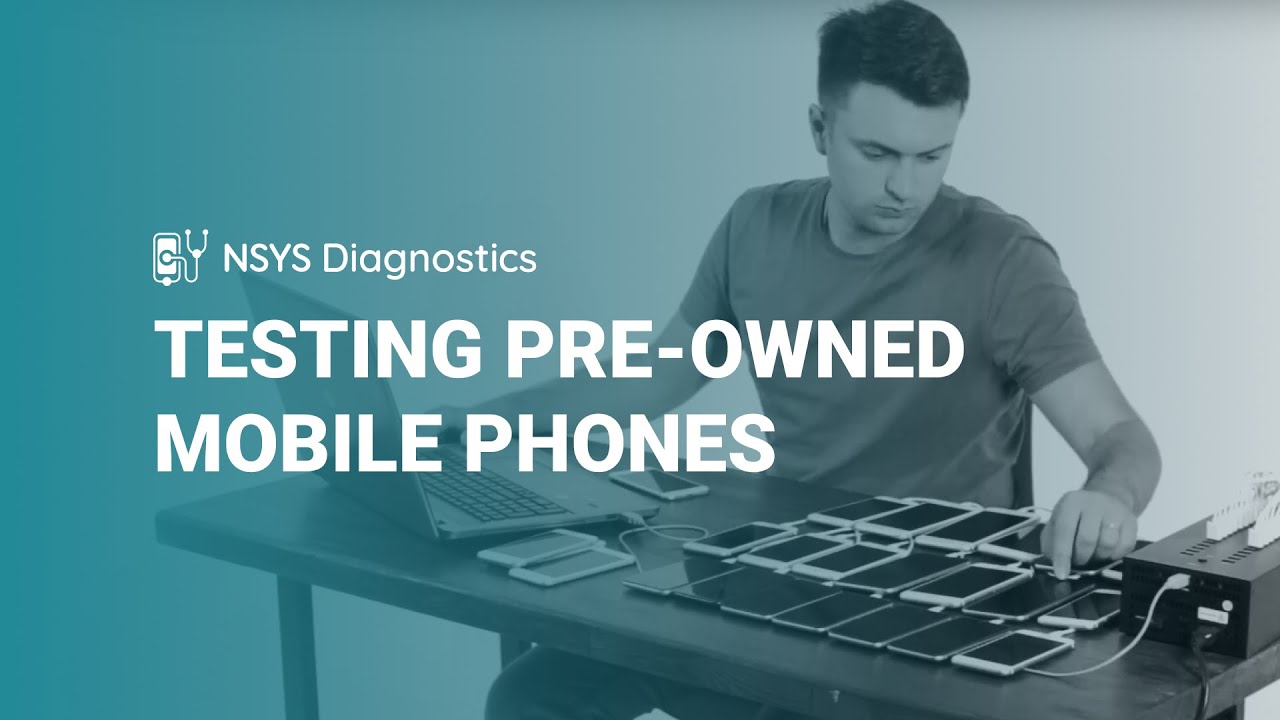 Diagnostics and Data Erasure of pre-owned mobile devices by NSYS Tools - YouTube