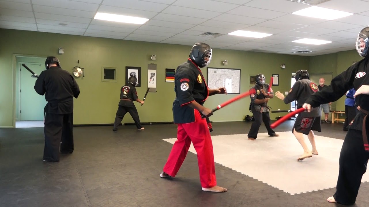 Padded Weapons - Sparring Practice - YouTube