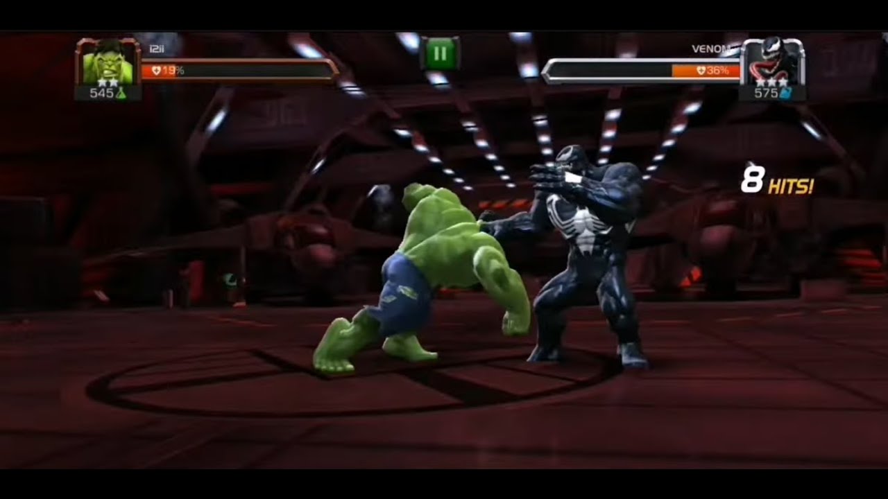 Who's more durable? Hulk versus Venom in MARVEL Contest of Champions # ...