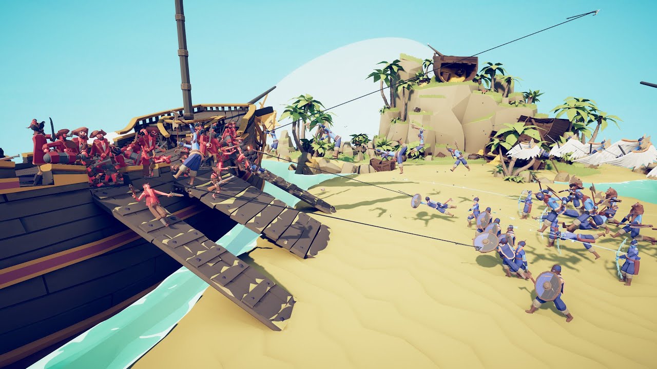 PIRATES VS VIKINGS | Totally Accurate Battle Simulator - YouTube