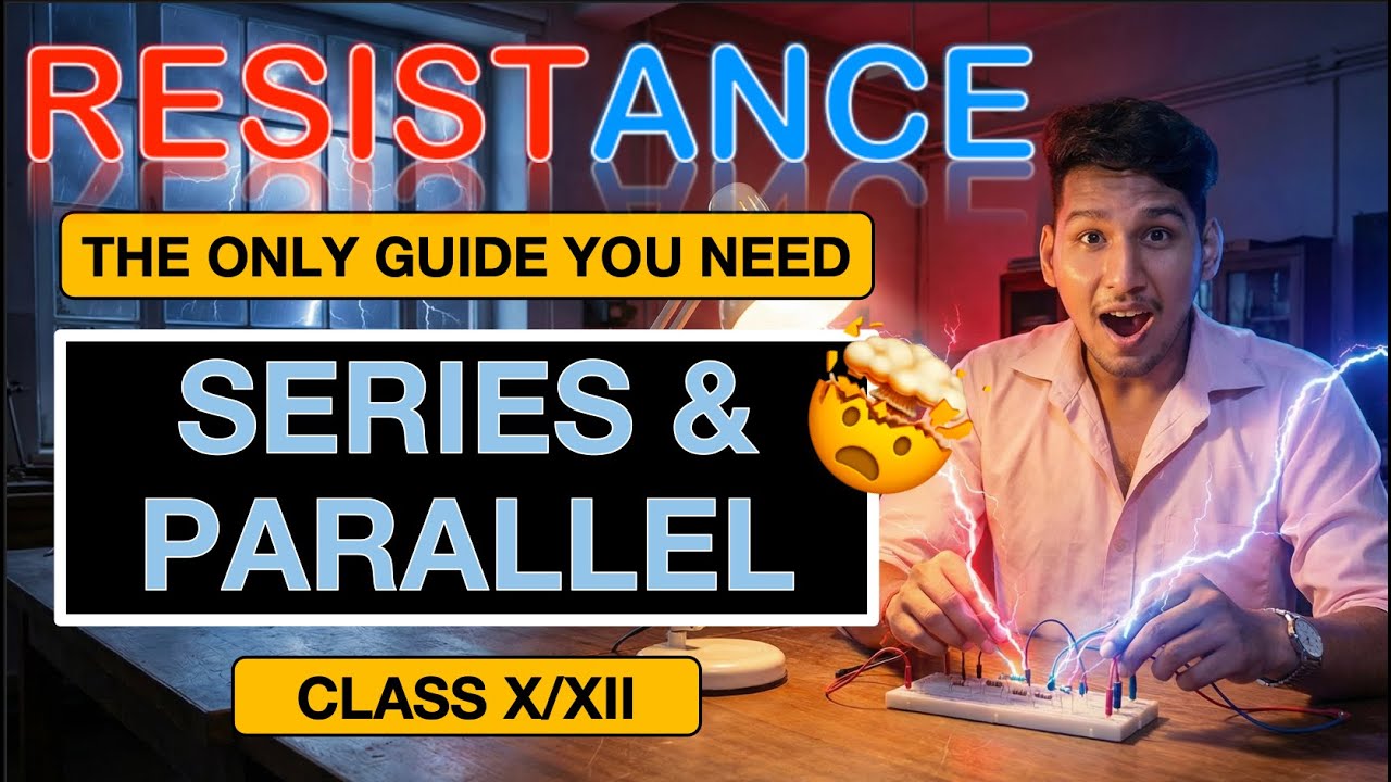 Resistance : Series and Parallel Circuits Explained | Class 10 & 12 ...